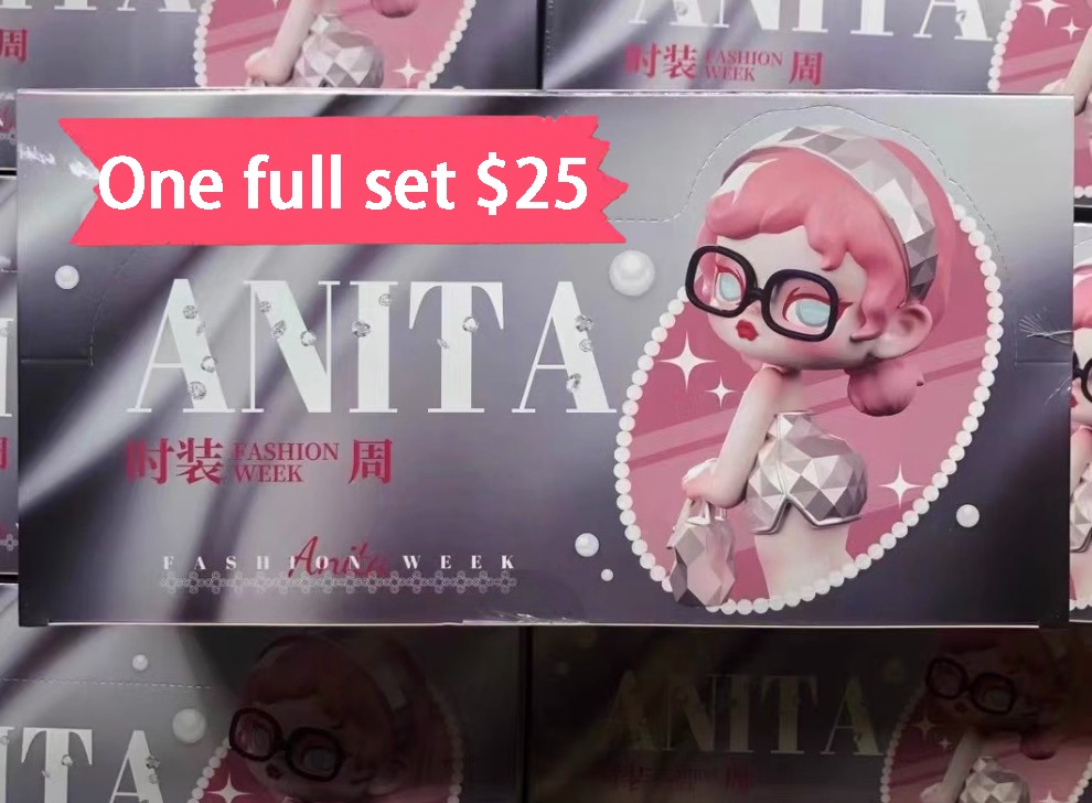 Anita Fashion Week Series Full Tray Confirmed Design Blind Box, Hobbies ...