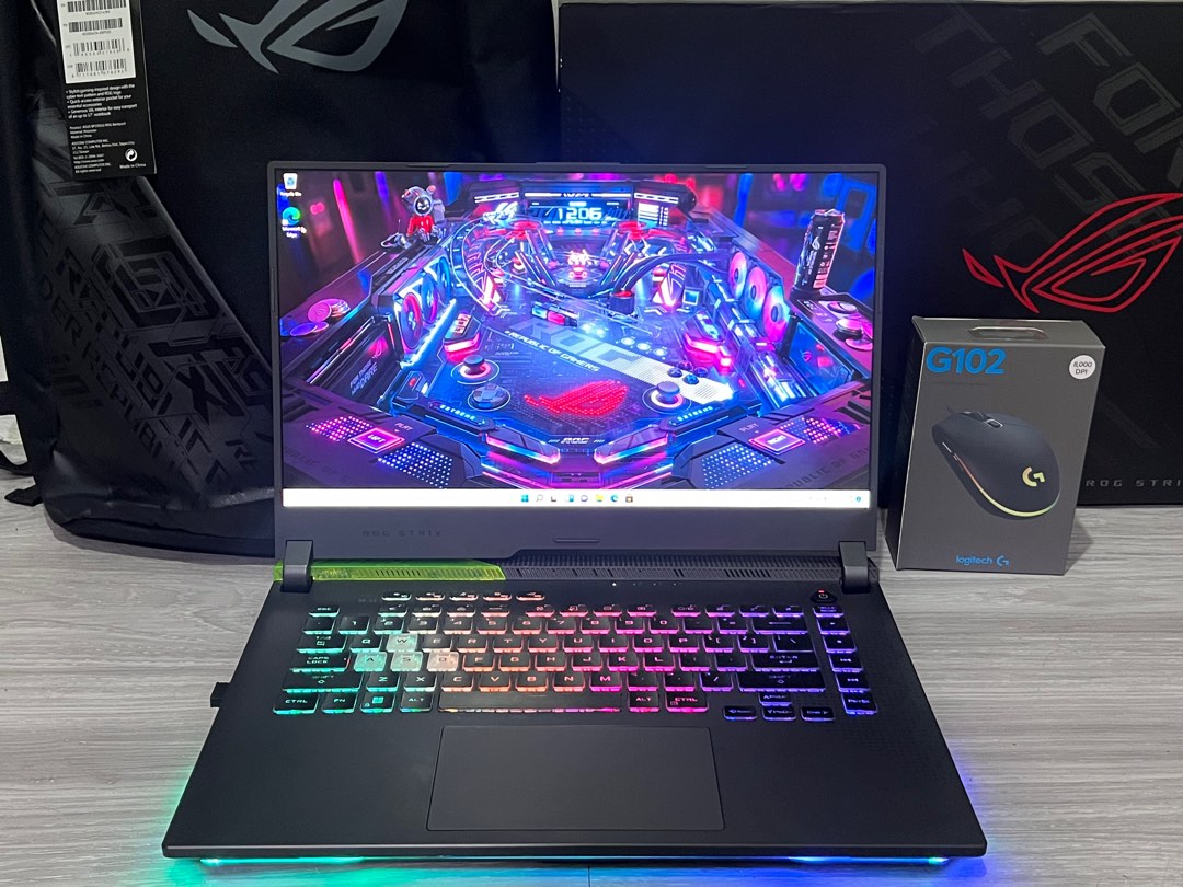 ASUS ROG STRIX G15 AMD RYZEN 9 6900hx 16GB RAM 512GB SSD RTX 3060 2K ...