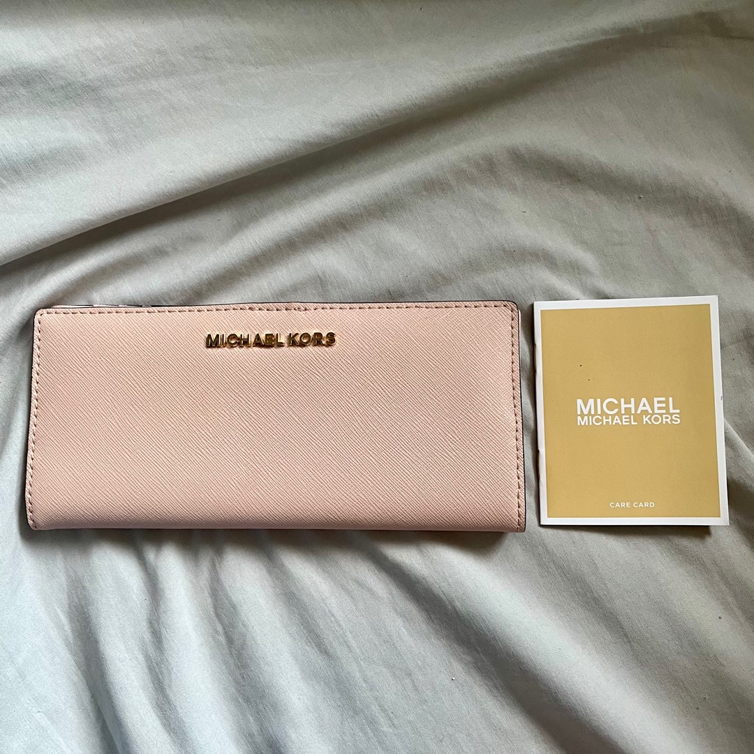 Authentic Michael Kors Long Wallet, Women's Fashion, Bags & Wallets ...