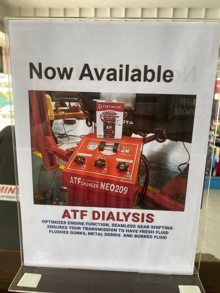Automatic Transmission Fluid- Dialysis, Car Services on Carousell