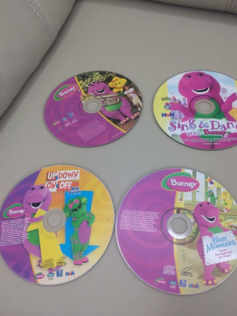 Barney and friends Vcd dvd lot{ read description}, Hobbies & Toys ...