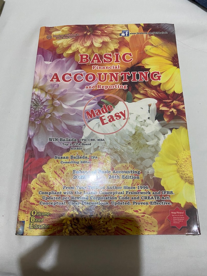 Basic Financial Accounting and Reporting 2022 by Win Ballada, Hobbies & Toys, Books & Magazines ...