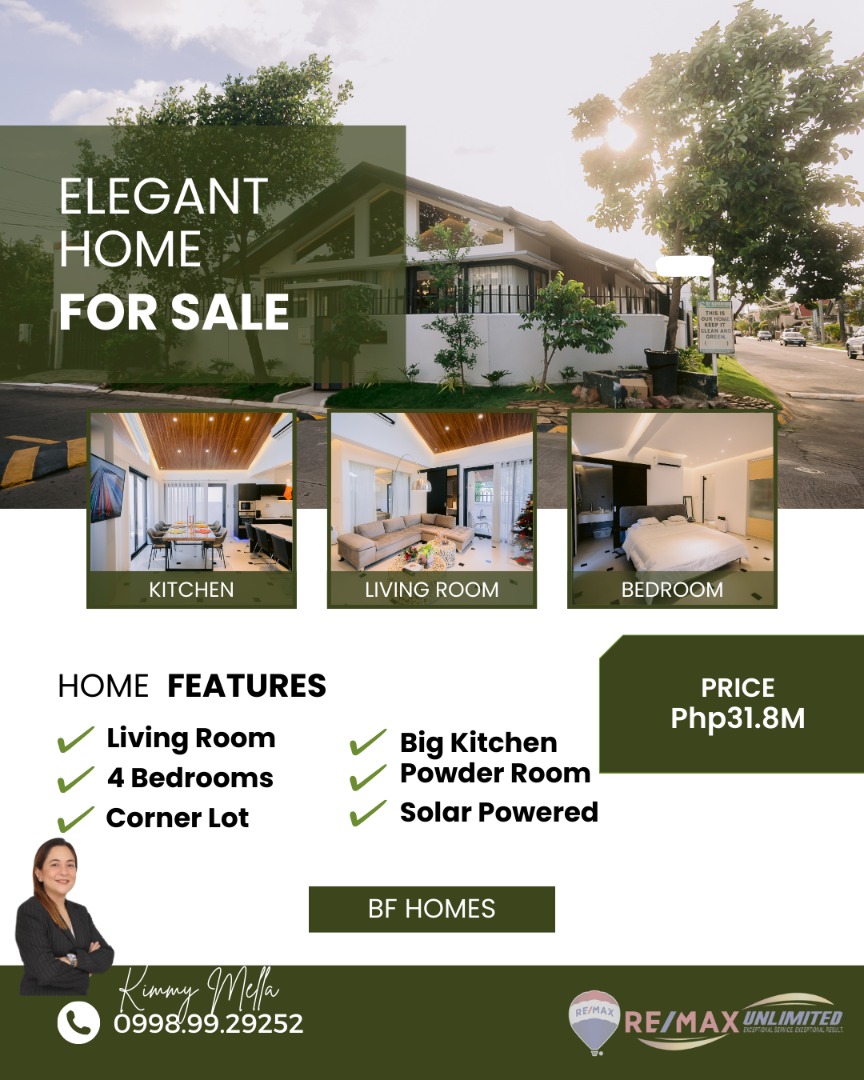 BF Homes, Paranaque City, EXQUISITE ONE-of-a-KIND SINGLE STOREY MODERN ...