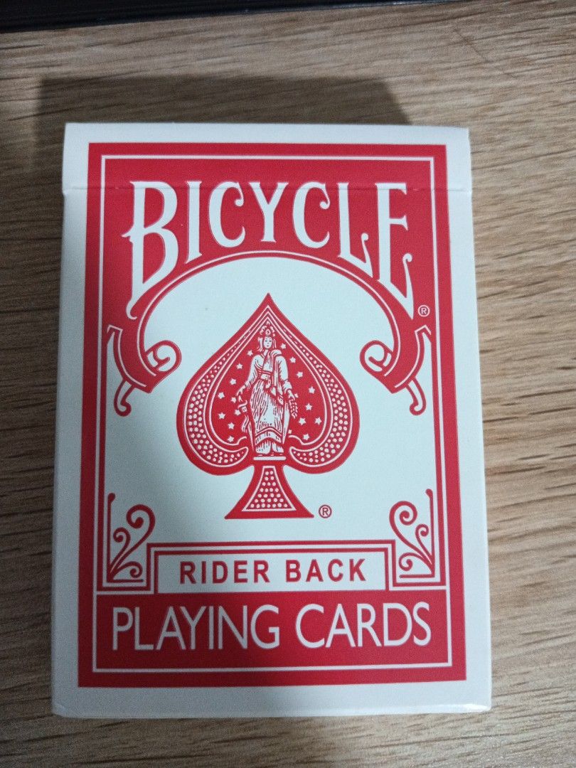 Bicycle rider back cards, Hobbies & Toys, Toys & Games on Carousell