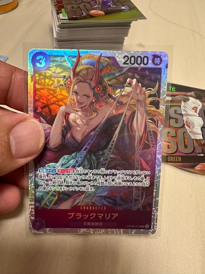 Black Maria OP08-074 SR - One Piece: Two Legends Japanese, Hobbies & Toys, Toys & Games on Carousell