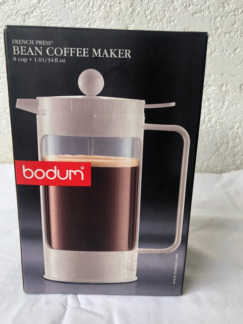 Bodum 8 Cup French Press Bean Coffee Maker C7, TV & Home Appliances ...