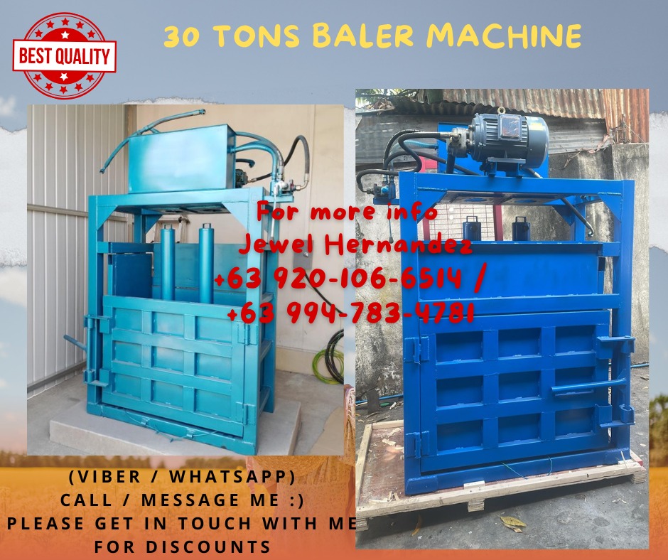 BRAND NEW & ON-HAND HYDRAULIC PRESS MACHINE DOUBLE CYLINDER 30-TON ...