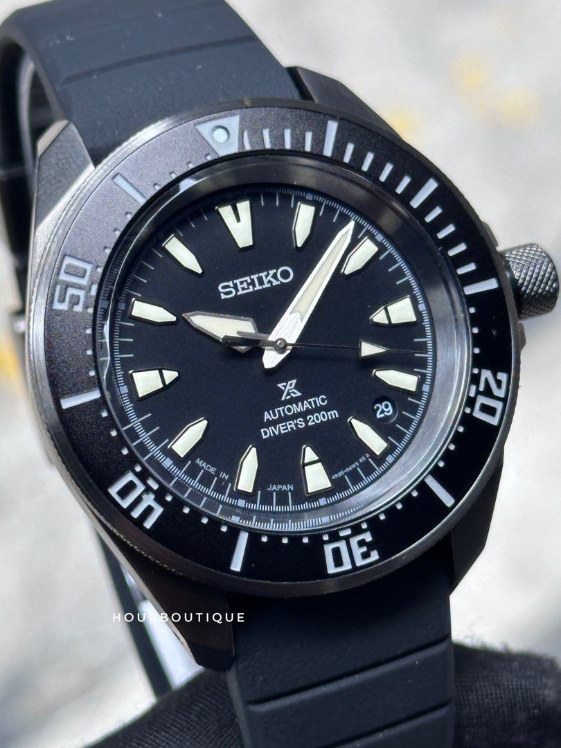 Brand New Seiko Prospex Stealth Samurai Automatic Divers Watch SRPL15K1 SBDY133, Men's Fashion ...