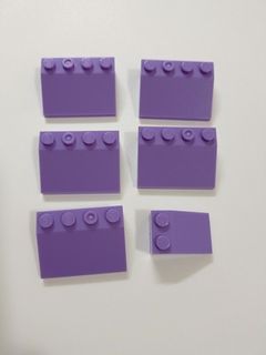 Bright Red Violet Magenta Slope Curved Bricks - LEGO Compatible ...