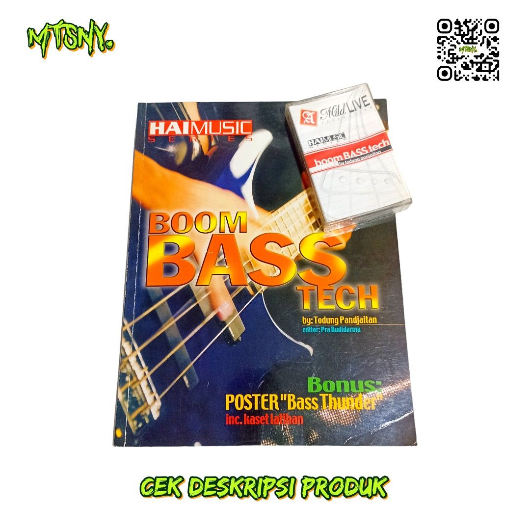 Buku Majalah Tutorial Hai Music Edisi Boom Bass Tech Todung Pandjaitan ...