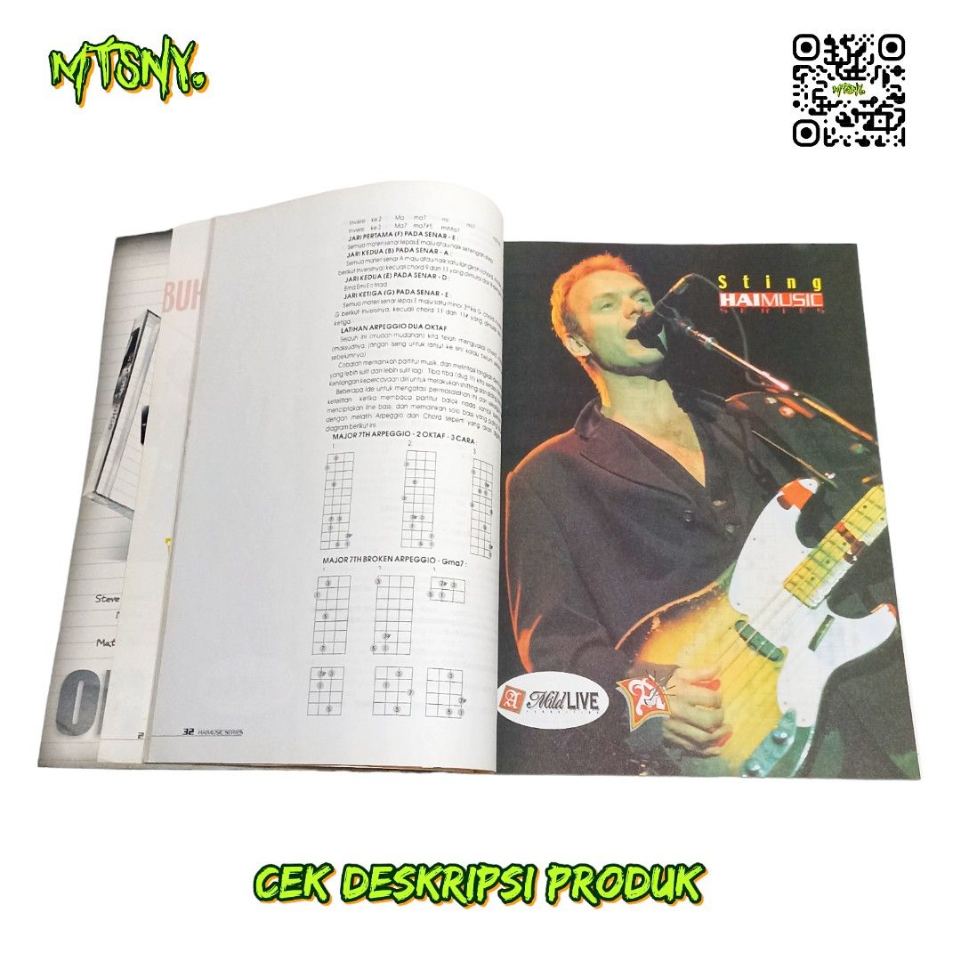 Buku Majalah Tutorial Hai Music Edisi Boom Bass Tech Todung Pandjaitan ...