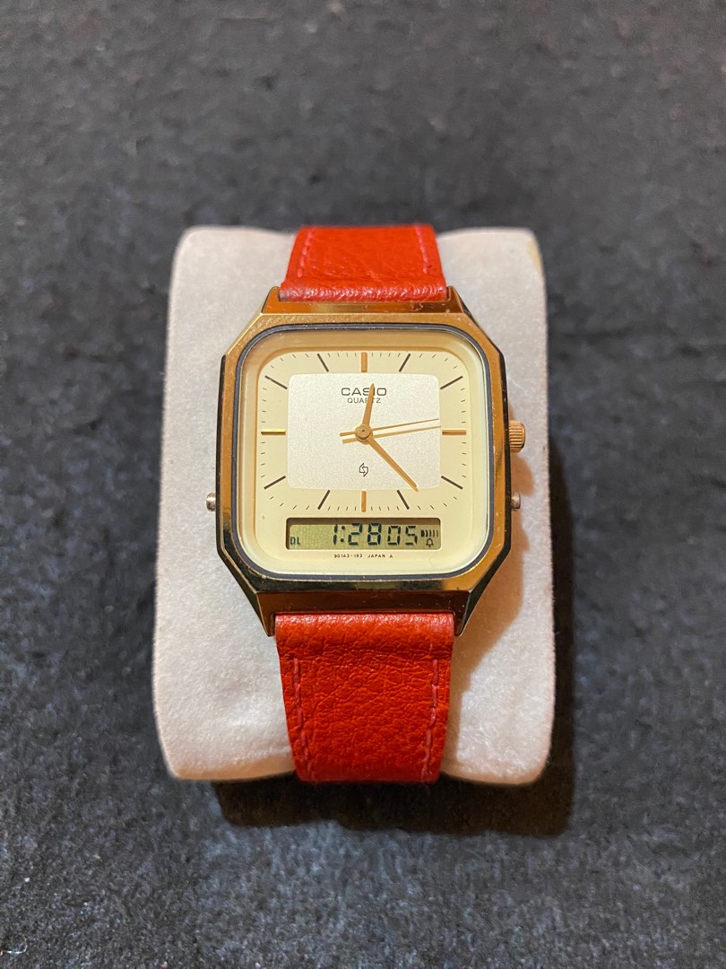 CASIO AQ-322Q MODULE 305 JAPAN VINTAGE, Women's Fashion, Watches ...