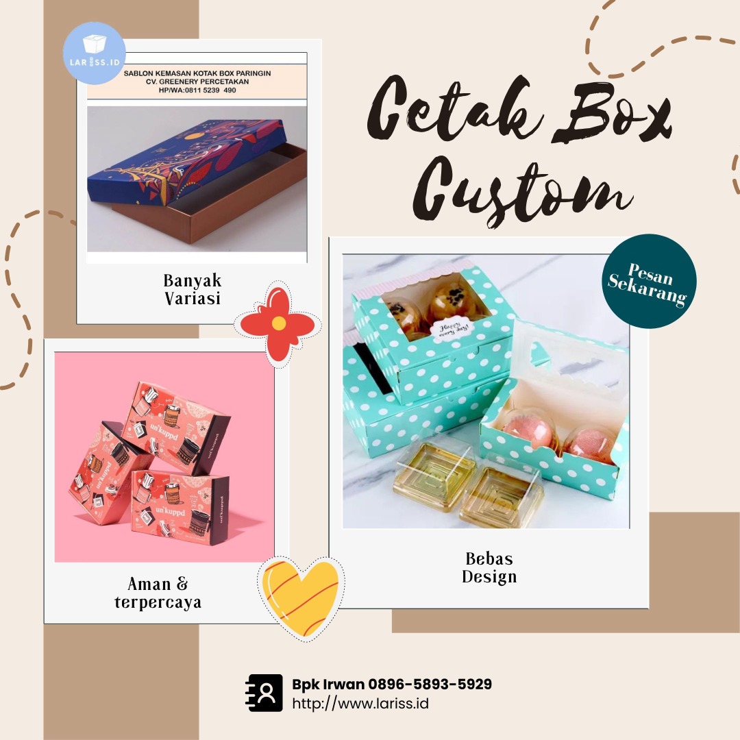 Cetak Box Pizza, Kitchen & Appliances di Carousell