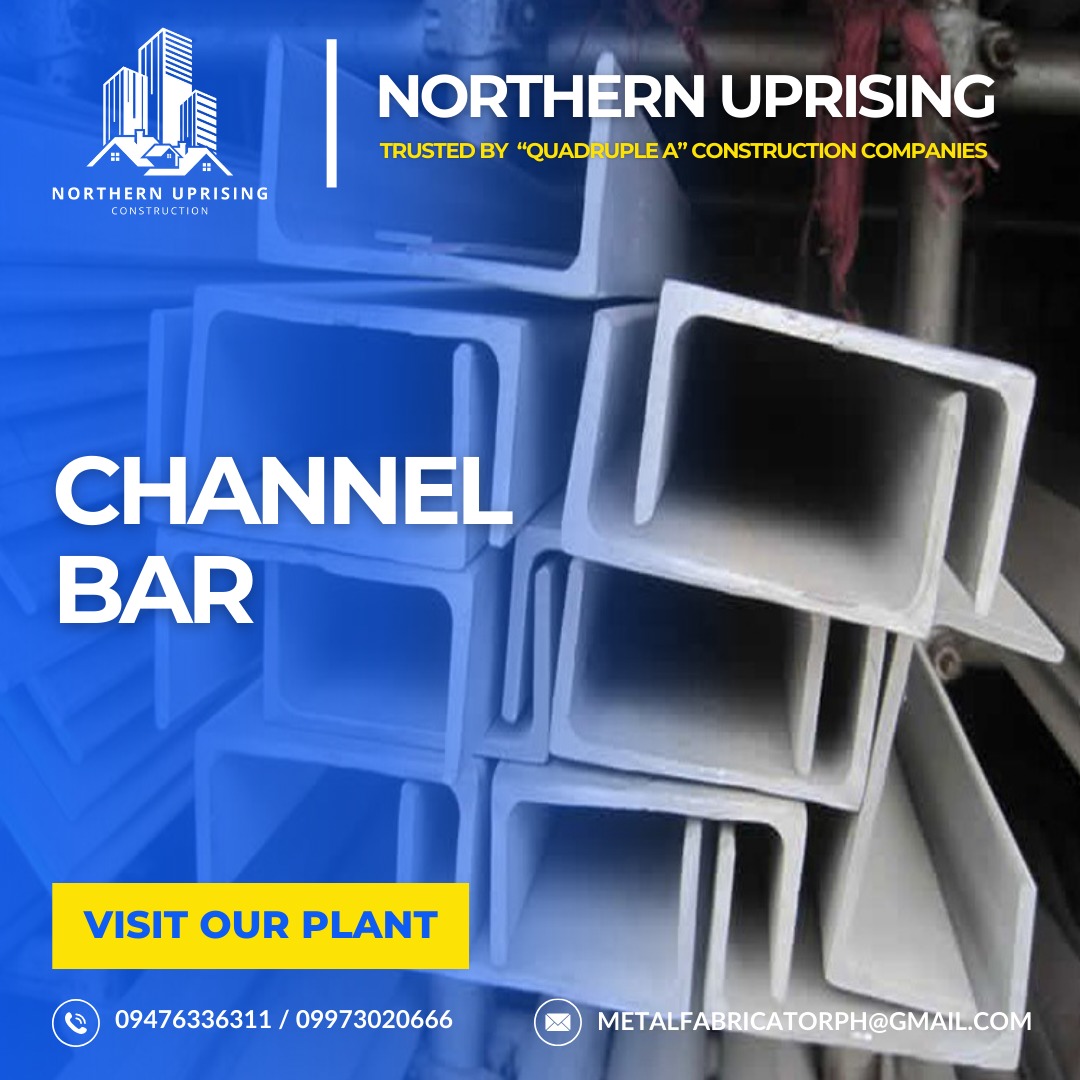 Channel Bar | Channel Purlins | Metal | Steel | Angle Bar | Deform Bar ...