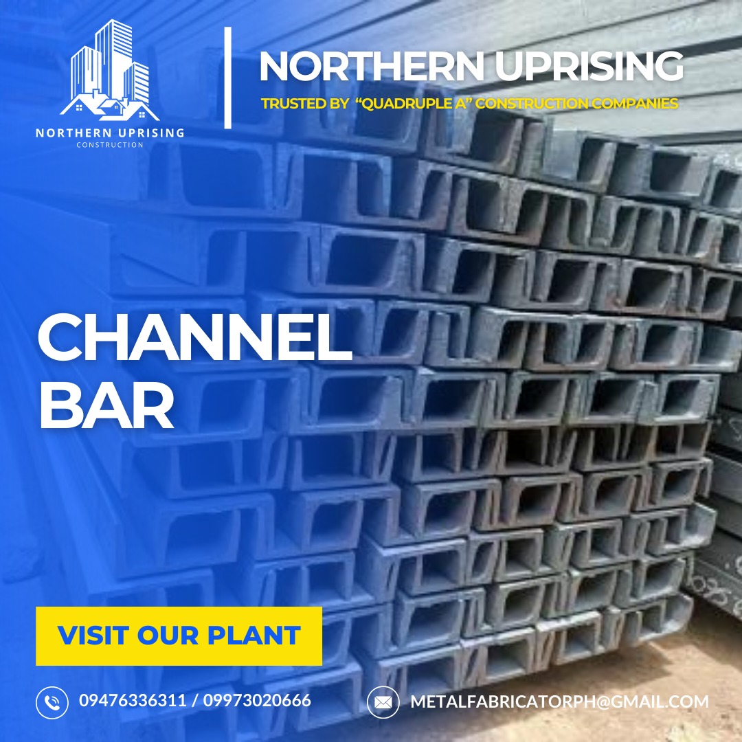 Channel Bar | Channel Purlins | Metal | Steel | Angle Bar | Deform Bar ...