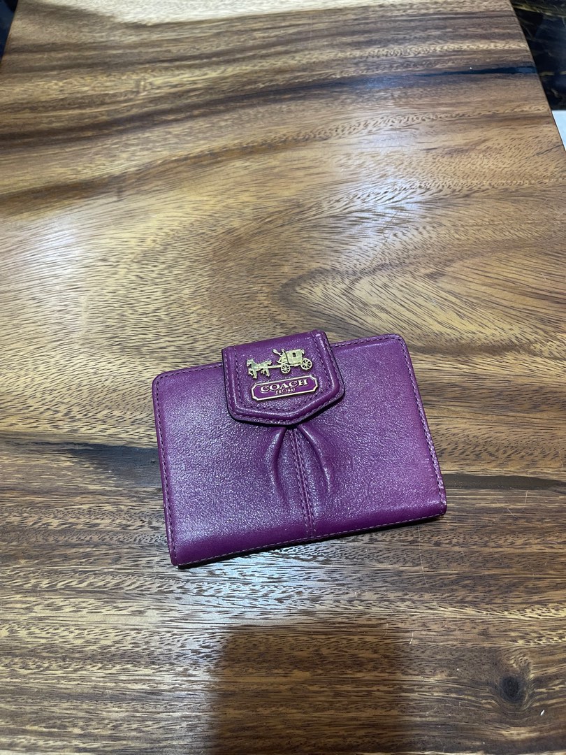 Coach vintage wallet, Luxury, Bags & Wallets on Carousell