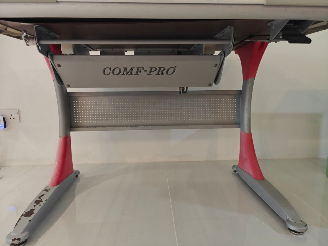 Comf-Pro Ergonomic Study Table, Furniture & Home Living, Furniture ...