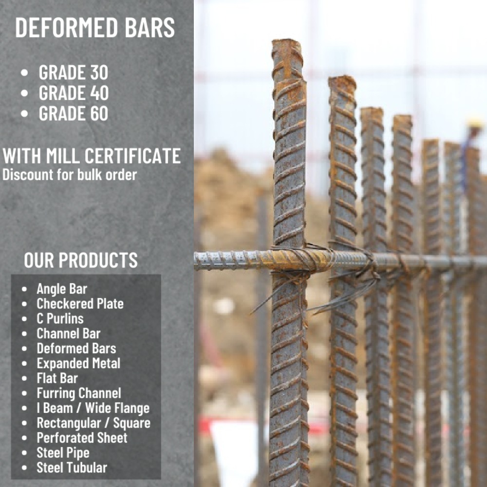 Construction Steel Material RSB / Deformed Bar / Deform Bar, Commercial ...