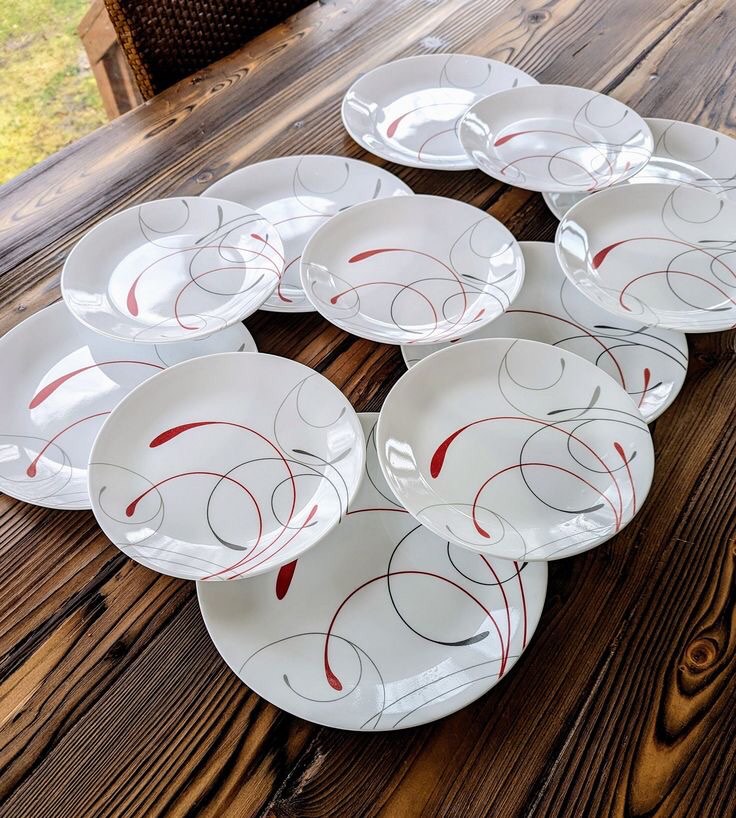 Corelle Splendor 6pc Dinner Plates 10.25 inched, Furniture & Home ...