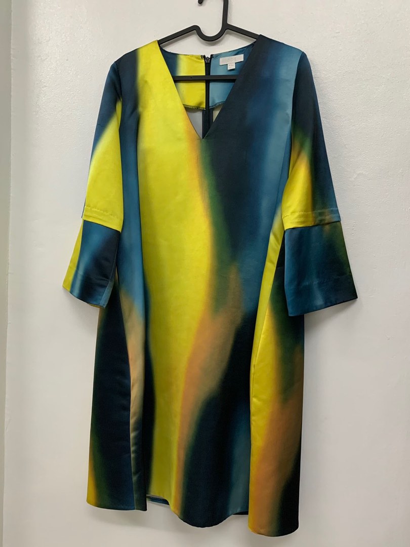 COS Yellow and Blue Dress, Women's Fashion, Dresses & Sets, Sets or ...