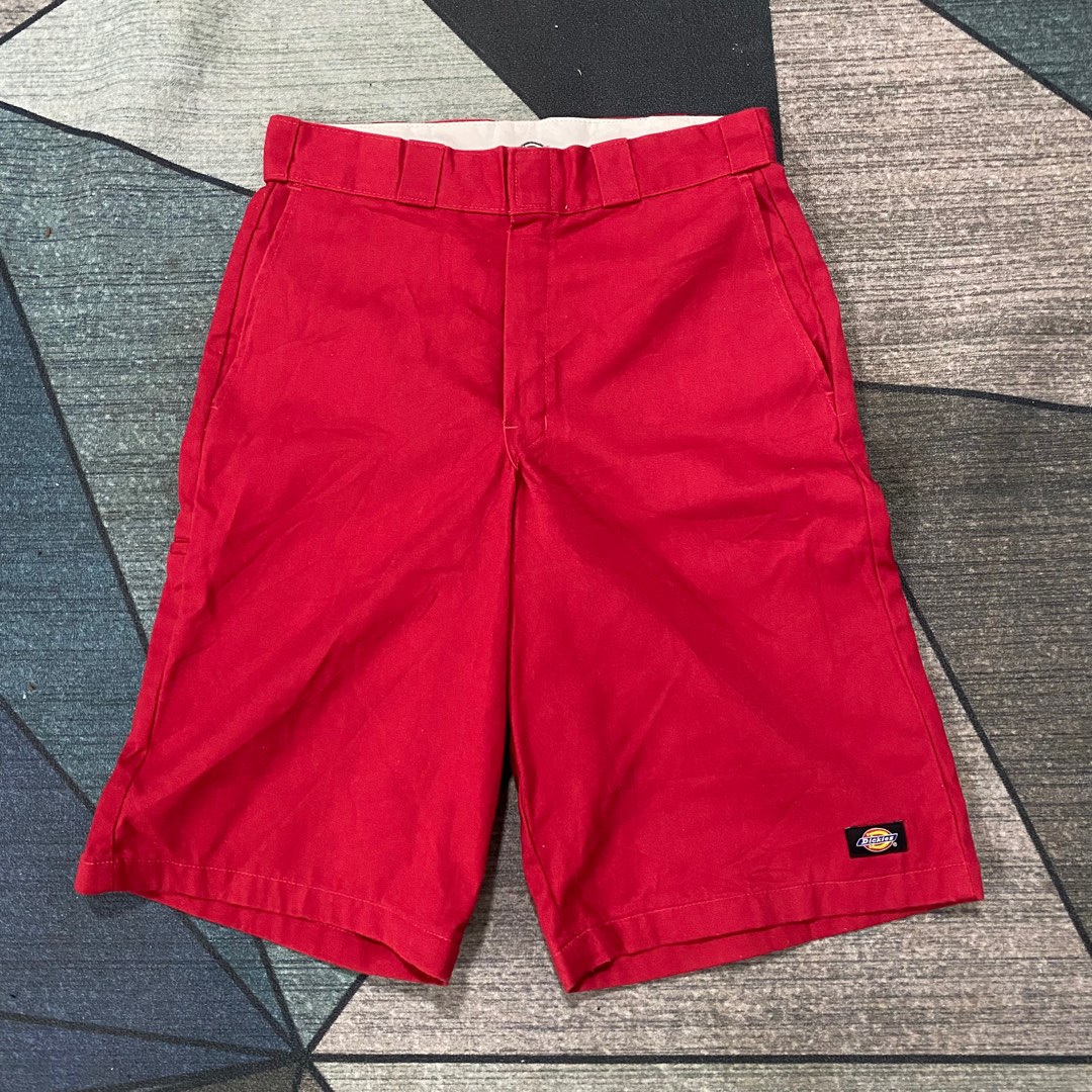 Dickies Red Jorts, Women's Fashion, Bottoms, Shorts on Carousell