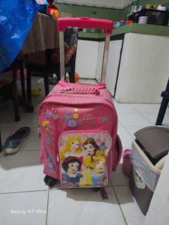 DISNEY PRINCESS trolley bag, Babies & Kids, Babies & Kids Fashion on ...