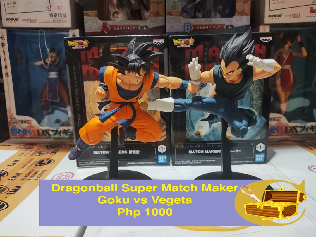Dragonball Super Match Maker Goku vs Vegeta Set, Hobbies & Toys, Toys ...