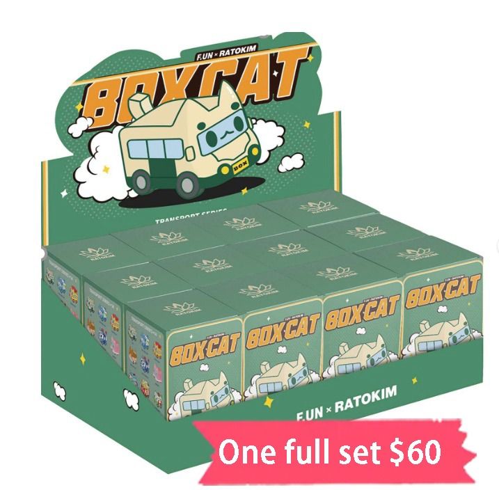 Finding Unicorn Boxcat Transportation Series Full Tray Confirmed Design Blind Box, Hobbies ...