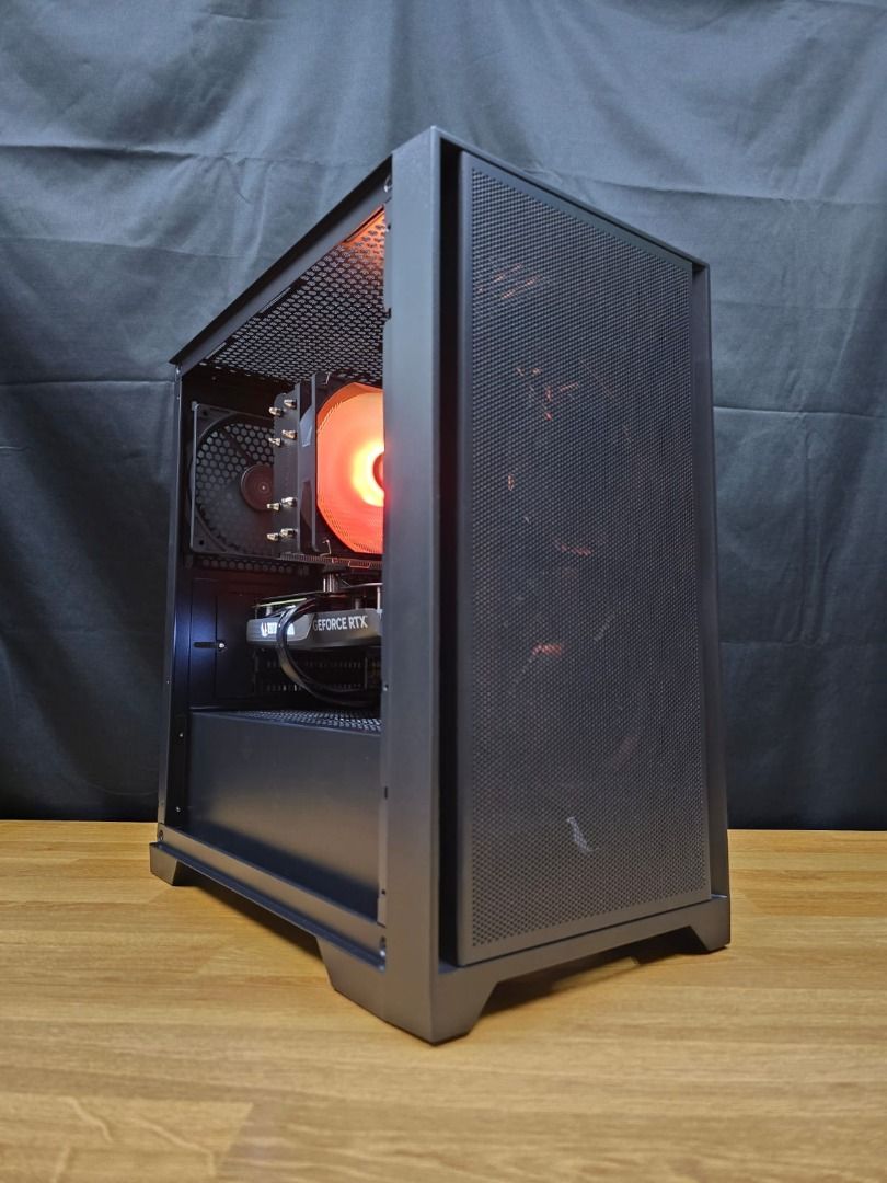 💯[FREE DELIVERY]💯 RYZEN 5 7500F + RTX 4060 ZOTAC TWIN EDGE OC NVIDIA + TECWARE M2 STEEL (STEEL ...