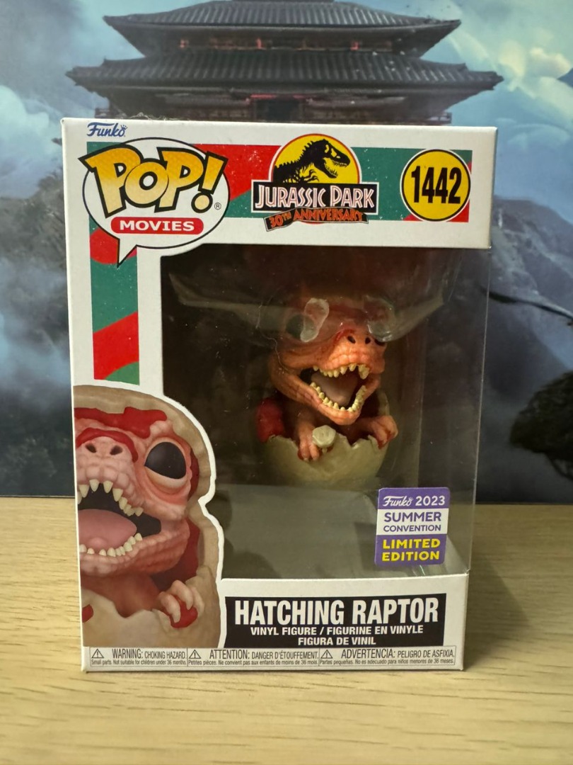 funko hatching raptor (limited edition), Hobbies & Toys, Toys & Games ...