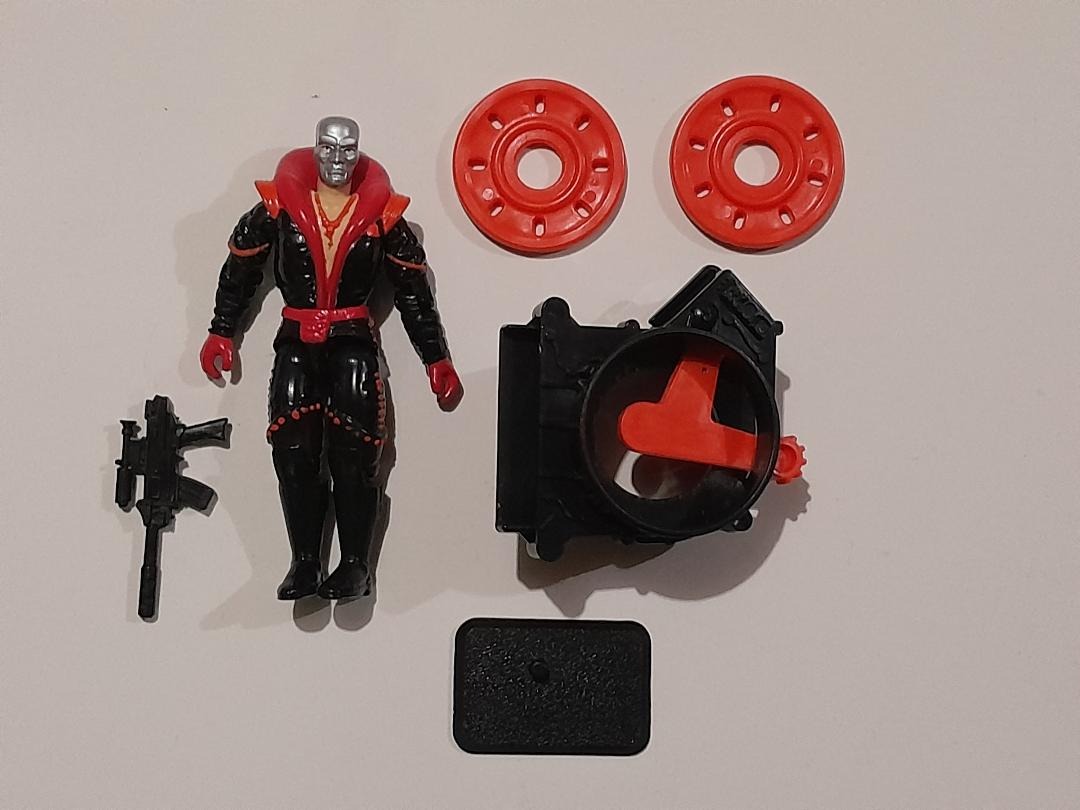 G. I. JOE: COBRA ENEMY Vintage DESTRO ENEMY WEAPONS SUPPLIER Loose Toy ...