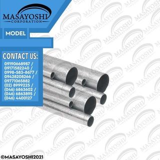 Galvanized Iron Pipe 2-1/2" x 65mm | Galvanized Iron Pipe | GI Pipe ...