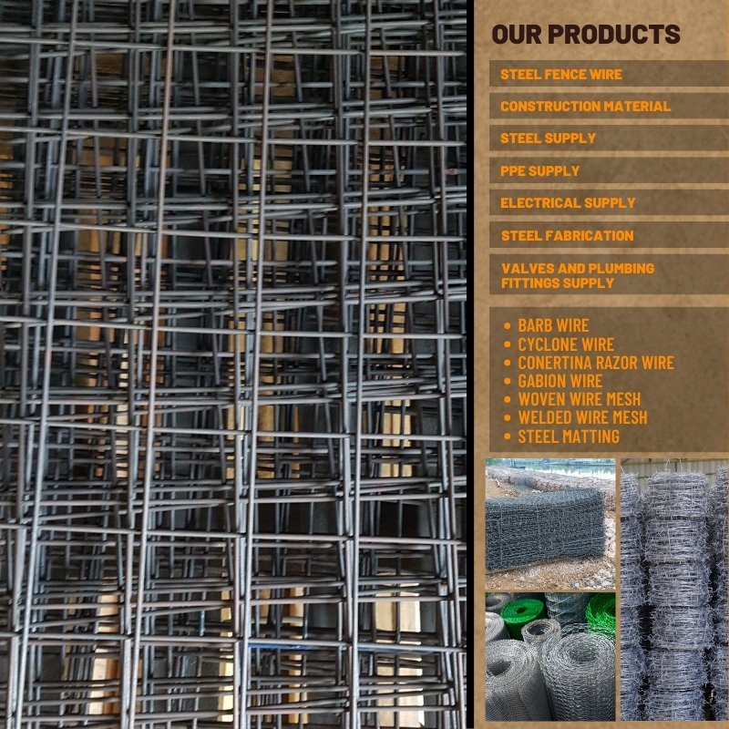 Galvanized Welded Wire Mesh / GI Steel Matting Fence, Commercial ...