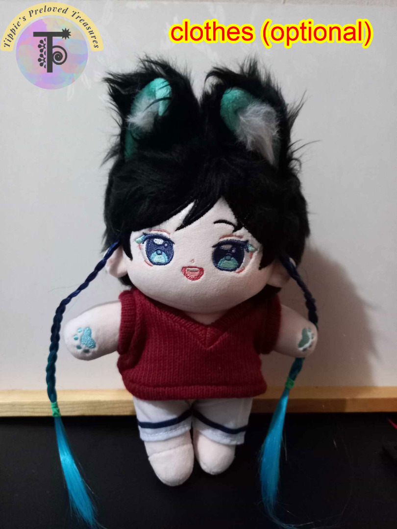 Genshin Impact - Venti 20cm doll plush (with clothes), Hobbies & Toys ...