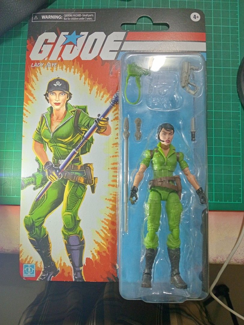GI Joe Retro Lady Jaye, Marvel Legends Quake, Hobbies & Toys, Toys ...
