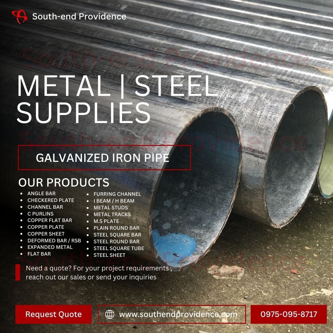 GI Pipes 4" | Galvanized Iron Pipes Sched 20 | BI Pipes | Deformed Bar ...