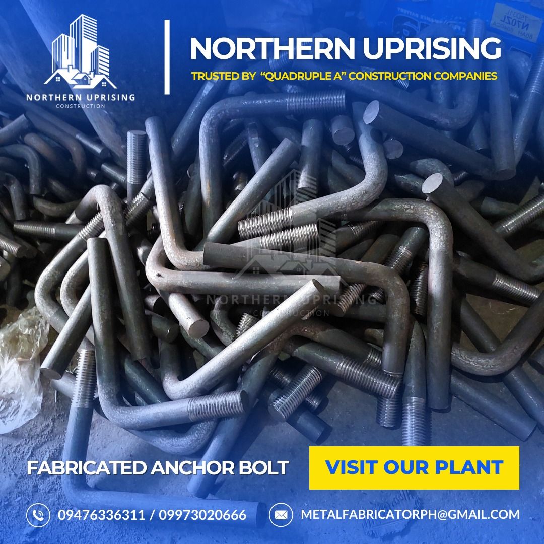 Hi Tensile Anchor Bolt | Headed Bolt | U Bolt | J Bolt | Expansion Bolt ...