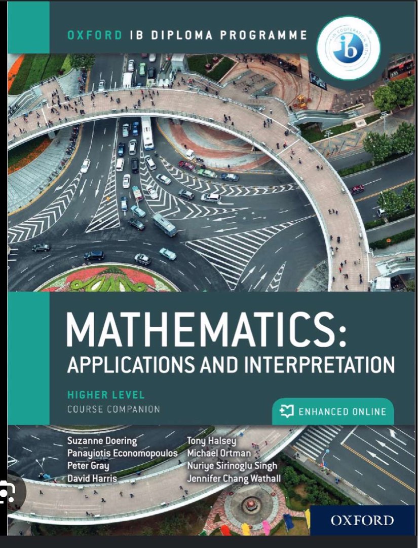 HL AI math textbook IB New syllabus Edition, 興趣及遊戲, 手作＆自家設計, 文具 - Carousell