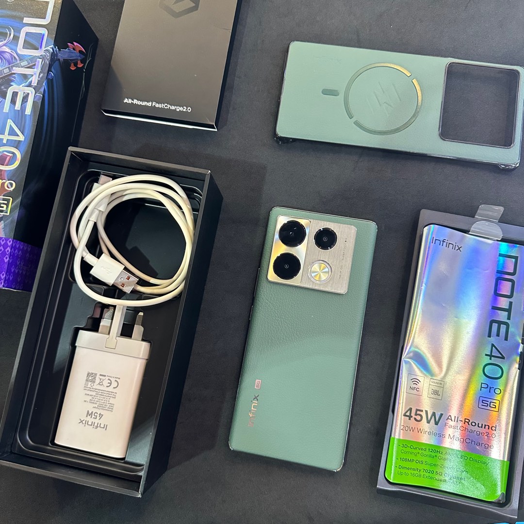 Infinix Note 40 Pro 256GB Vintage Green, Mobile Phones & Gadgets ...