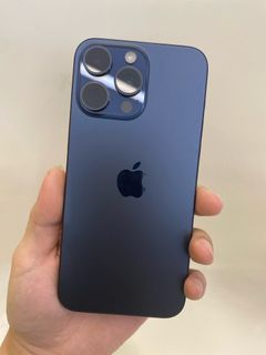 iPhone 15 Pro Max Blue Titanium 256GB, Mobile Phones & Gadgets, Mobile ...