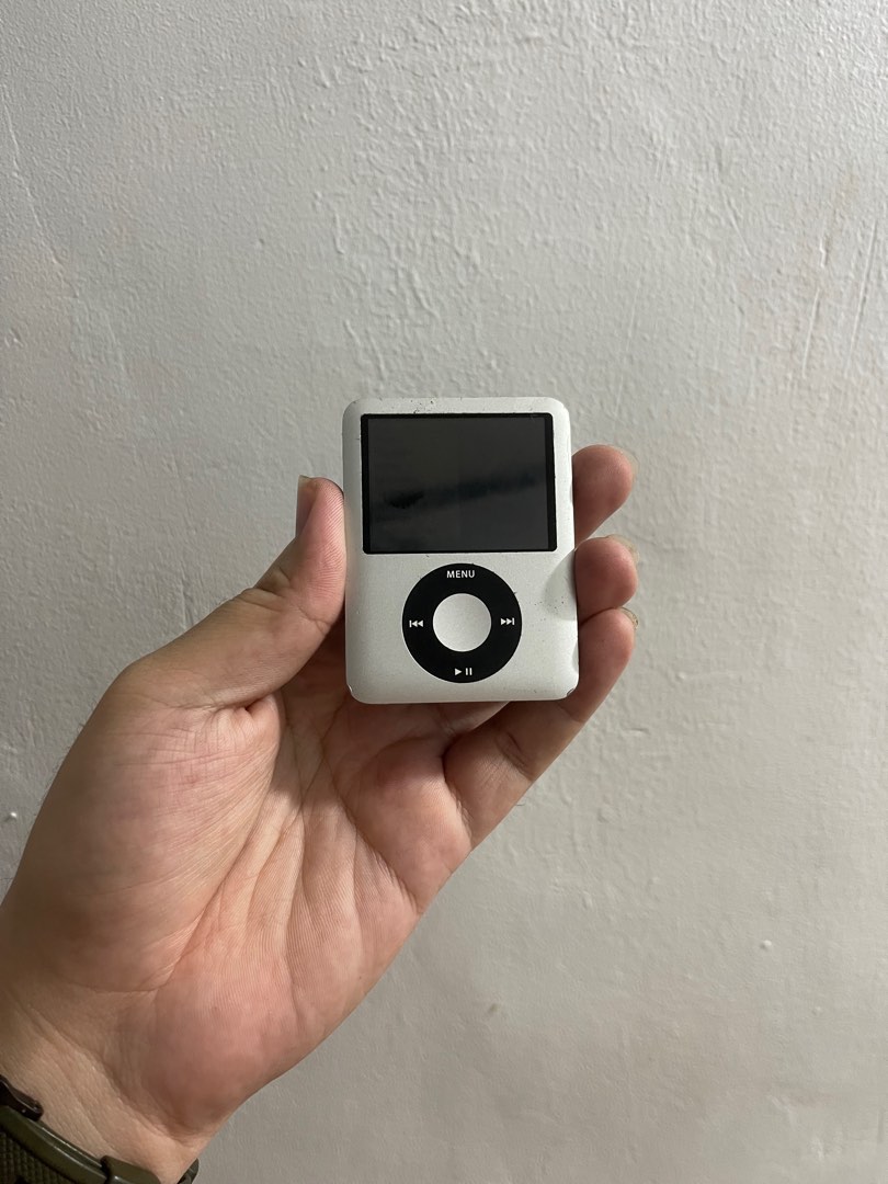 iPod nano 3rd gen 4gb (Silver Black) Modded Unit, Audio, Portable Music ...