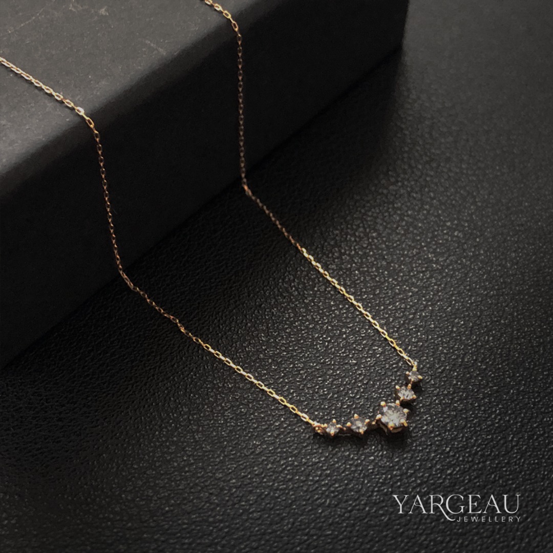 Irida Gold Necklace, Women's Fashion, Jewelry & Organizers, Necklaces ...
