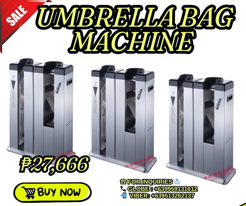 J-23E UMBRELLA BAG MACHINE Silver Color, Everything Else, Others on ...