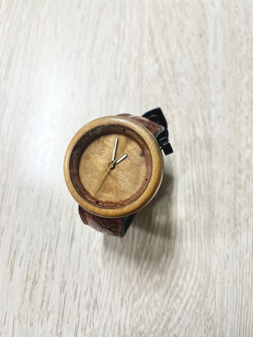 Jam Tangan Kayu Brand Lokal “Eboni”, Fesyen Wanita, Jam Tangan di Carousell