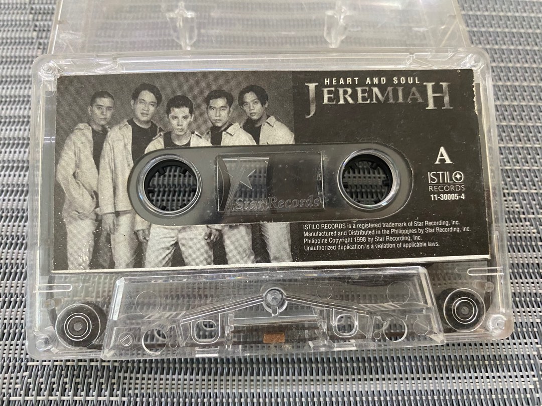 Jeremiah – Heart And Soul - OPM Philippines Original Pop Music Album ...