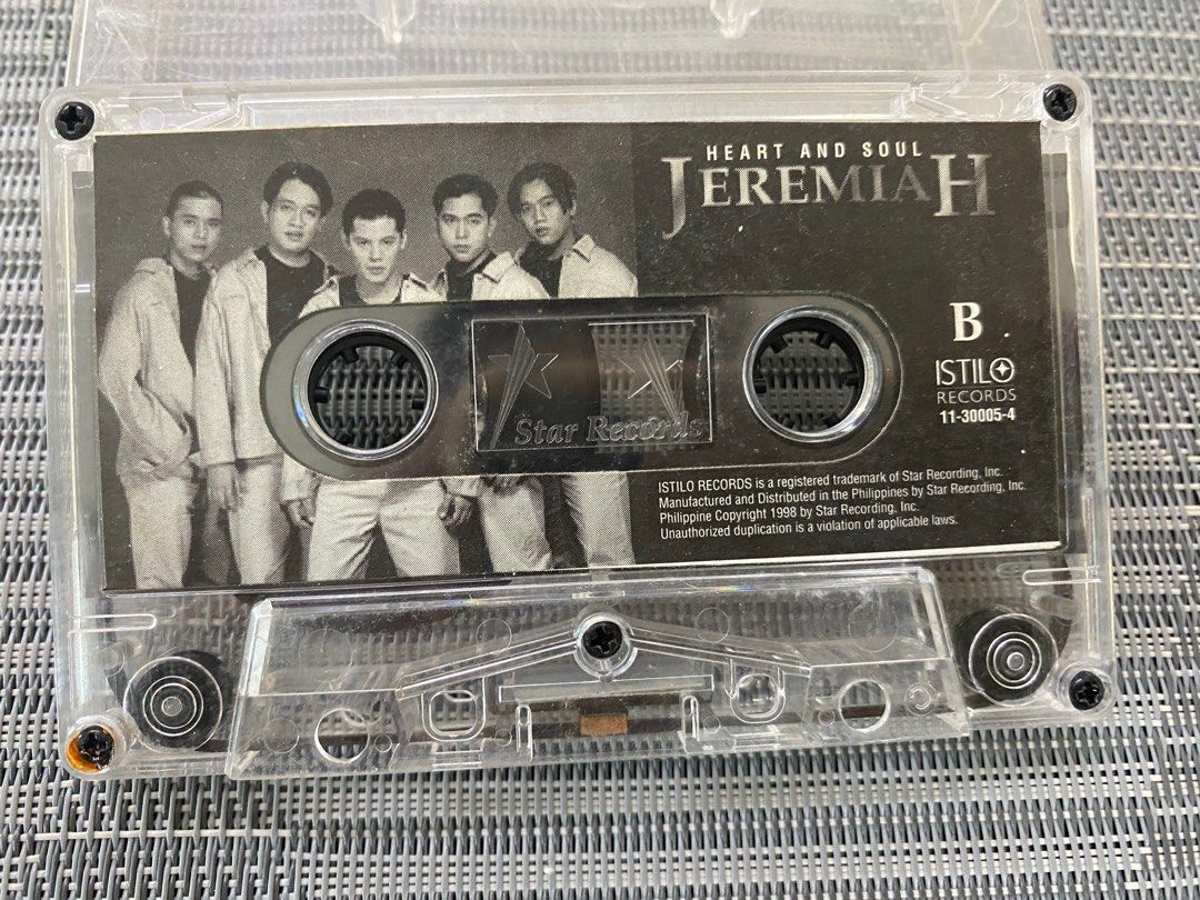 Jeremiah – Heart And Soul - OPM Philippines Original Pop Music Album ...