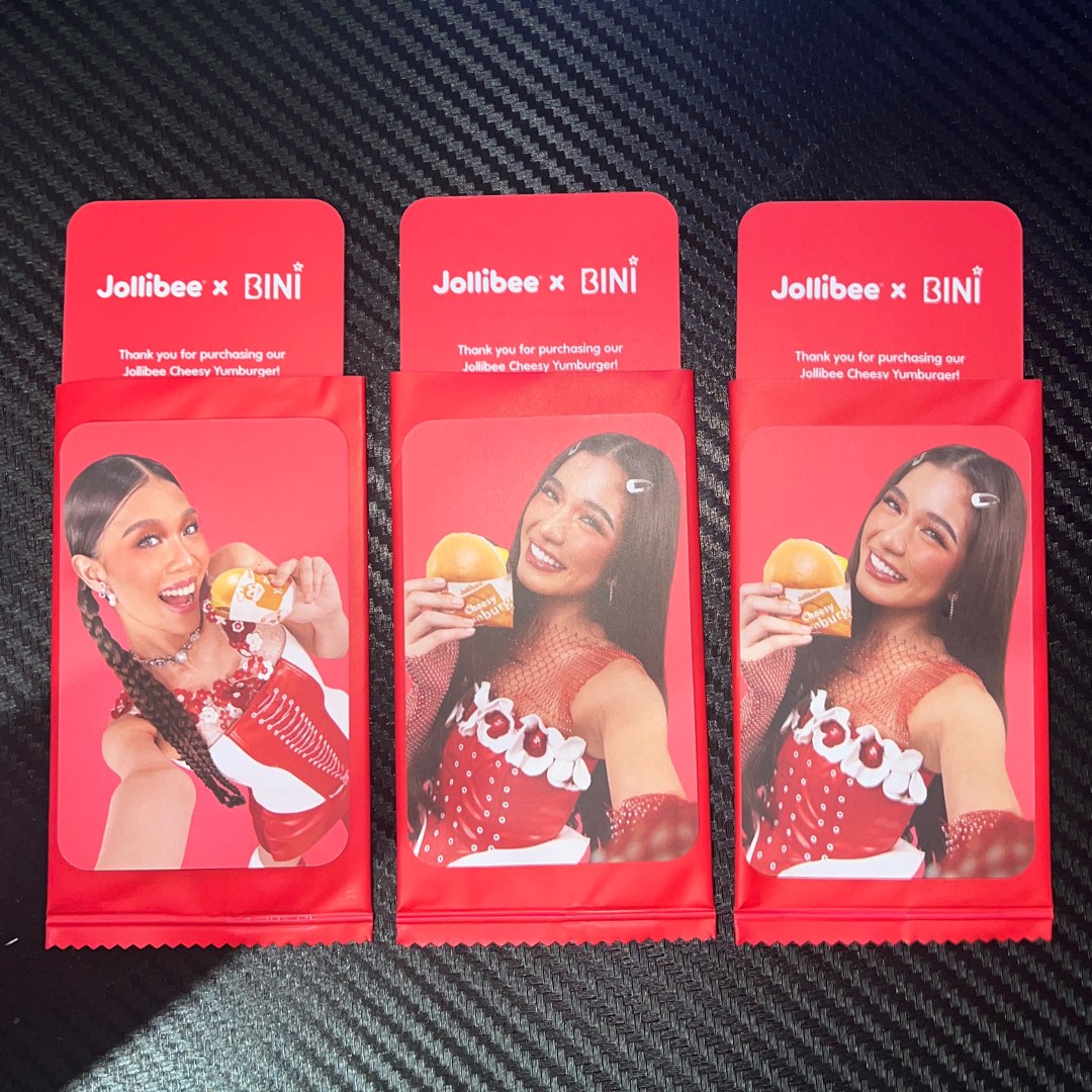 Jollibee x Bini Photocards, Hobbies & Toys, Memorabilia & Collectibles ...