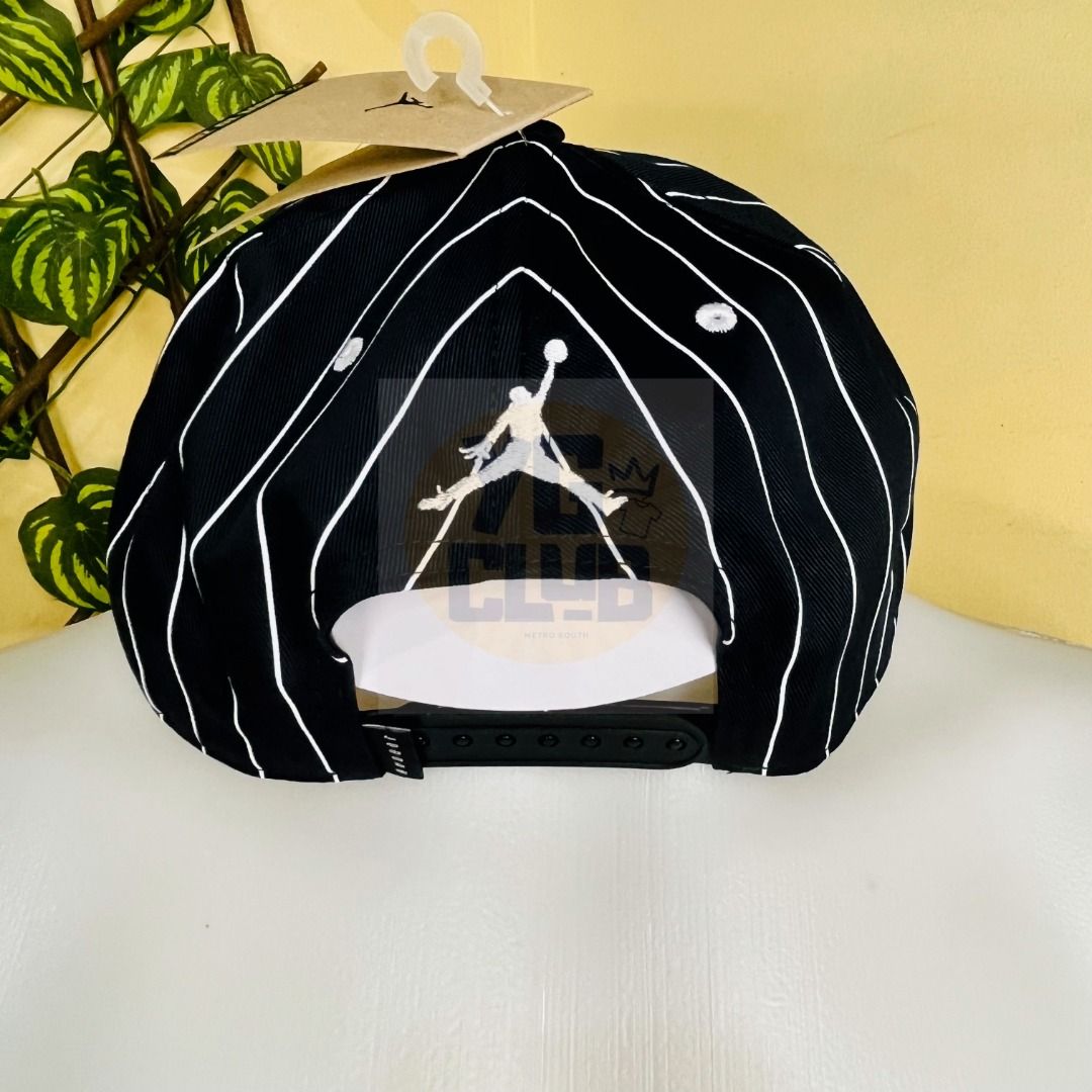 JORDAN FLIGHT MVP PRO STRUCTURED CAP - UNISEX (ADULT) / BLACK/BLACK ...