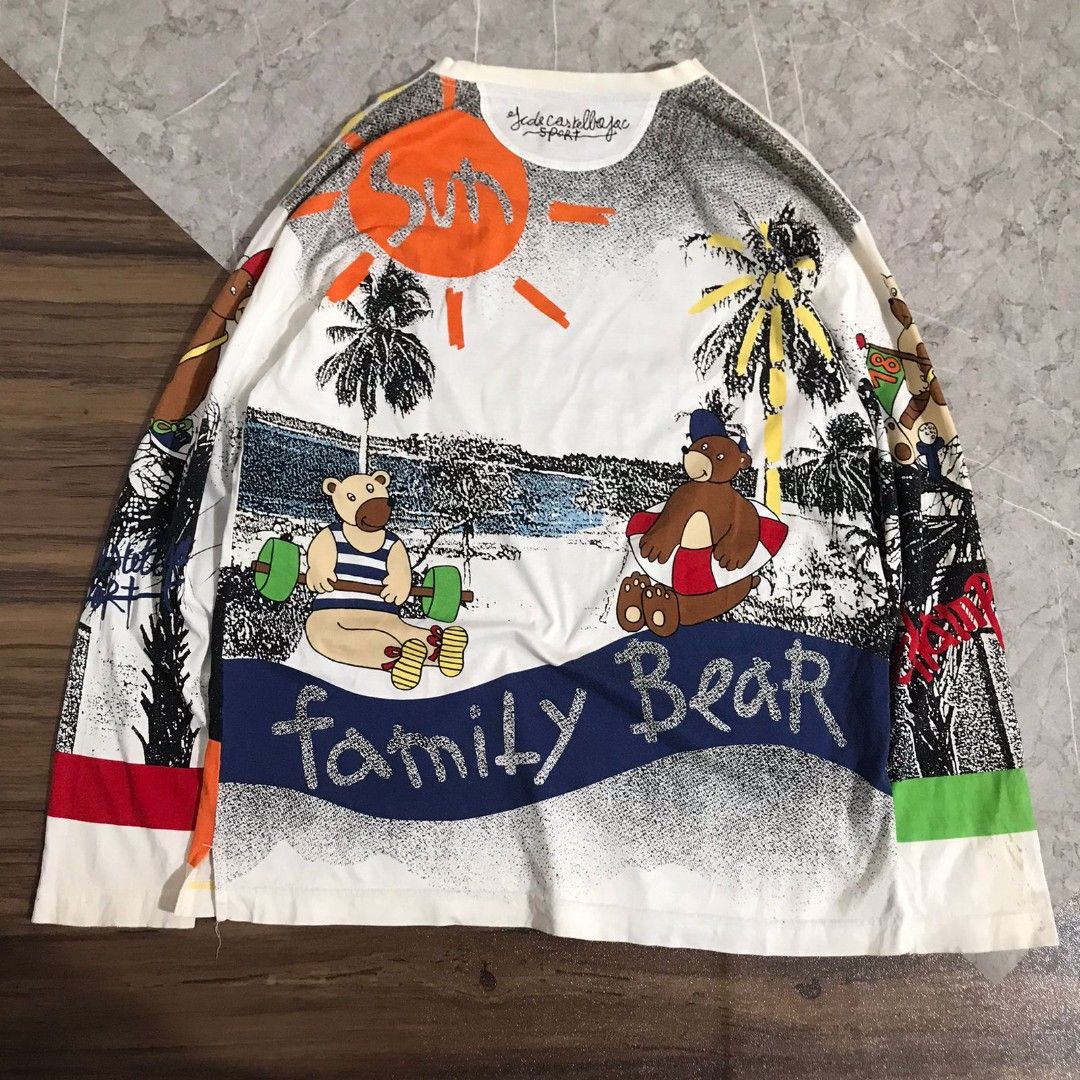 Kaos motif Charles family Bear second bekas preloved Branded, Fesyen ...