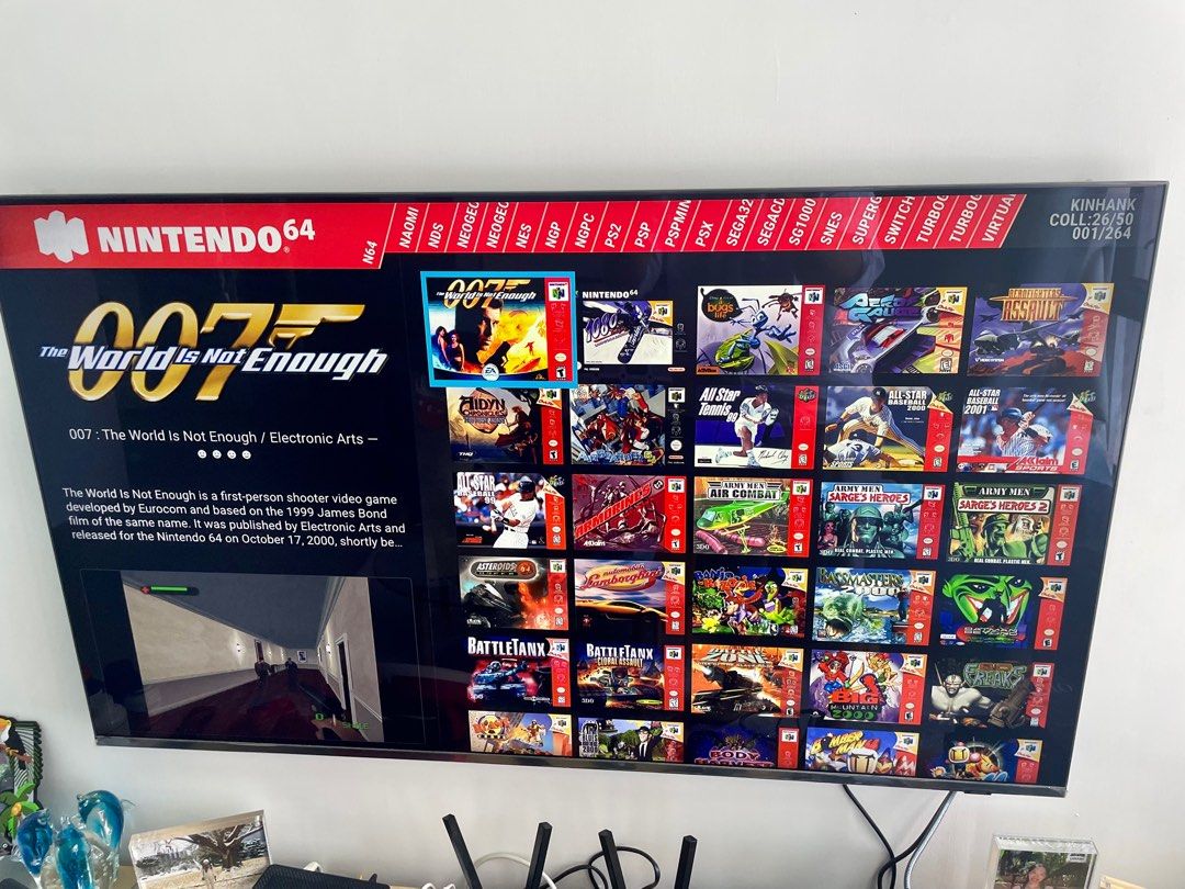 Kinhank X5 Pro Retro Gaming Console (10,000+ games) SNES, Sega, N64 ...